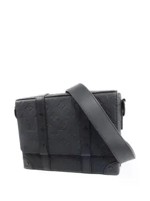 LOUIS VUITTON Monogram Taurillon Trunk Messenger Messenger Bag