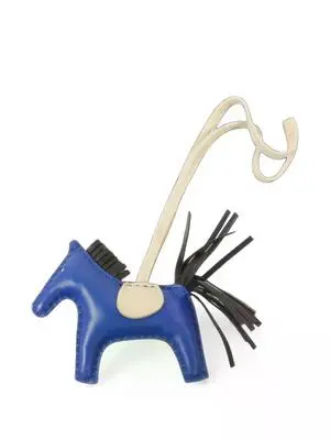 Hermès Pm Rodeo Bag Charm - Blue