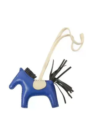 Hermès Pm Rodeo Bag Charm - Blue