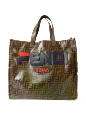 Fendi X Fila Mania Shopping Tote Bag