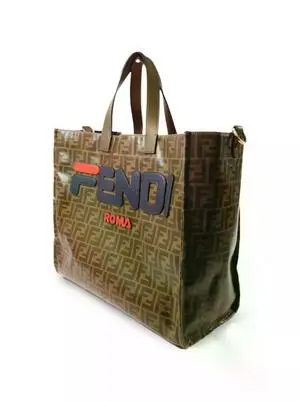 Fendi X Fila Mania Shopping Tote Bag