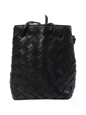 Bottega Veneta Intrecciato Drawstring Bucket Bag