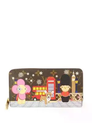 LOUIS VUITTON Vivienne Monogram Zippy Wallet - Brown