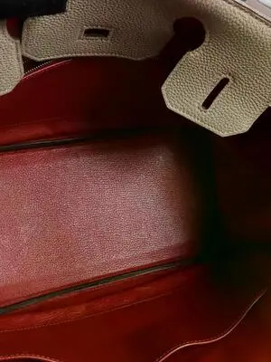 Hermès 2010 30 Birkin Togo Leather Tote Bag