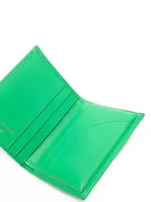 Comme Des Garçons Leather Wallet - Green