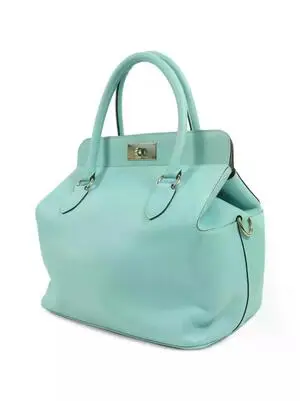 Hermès 2015 26 Toolbox Tote Bag - Blue