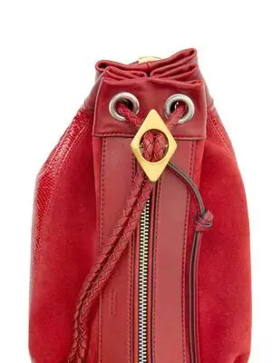 Isabel Marant Étoile Maia Braided Shoulder Bag - Red