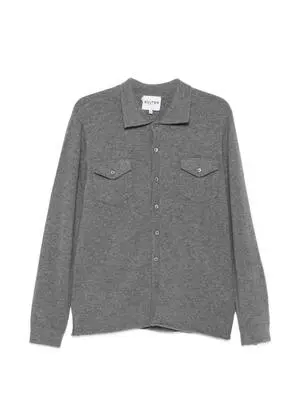 KUJTEN Julius Flap-pocket Cardigan - Grey