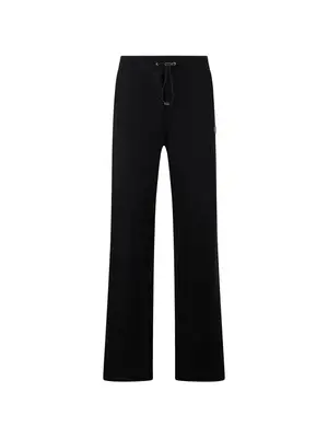 Philipp Plein Sweatpants With Logo Patch - Black