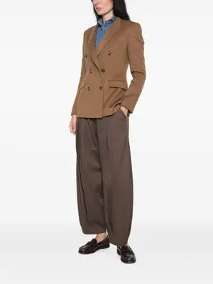 Tagliatore Cashmere Double-breasted Jacket - Multicolor