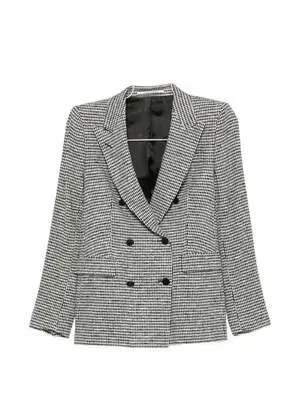 Tagliatore Wool Blend Double-breasted Jacket - Multicolor