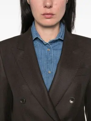 Tagliatore Wool Double-breasted Jacket - Multicolor