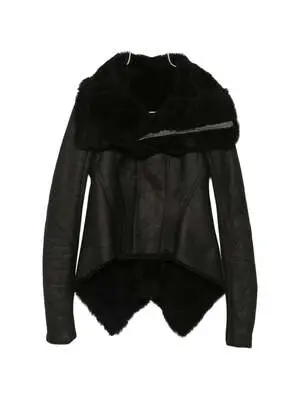 Rick Owens Leather Jacket - Multicolor