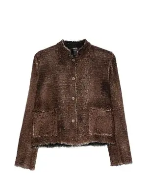 Avant Toi Wool Crewneck Jacket - Multicolor