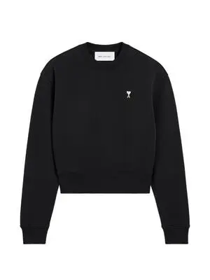 AMI Paris De Coeur Cotton Sweatshirt - Multicolor