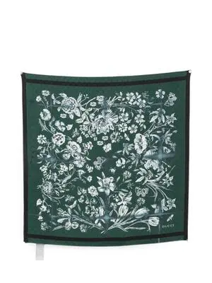 Gucci Printed Silk Foulard