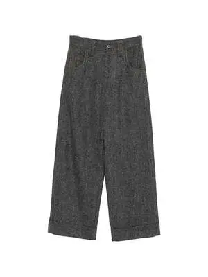 Brunello Cucinelli Wool Trousers - Multicolor