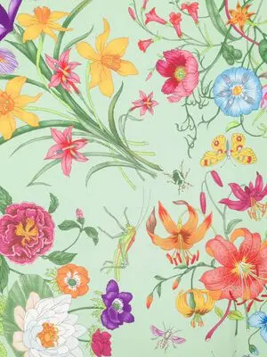 Gucci Printed Silk Foulard - Multicolor