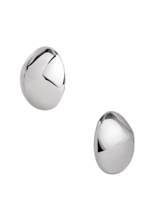 Alaïa Dome Medium Earrings - Argent 2