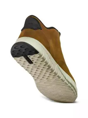 Geox Lace-up Leather Sneakers