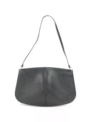 LOUIS VUITTON Pochette Demi Lune Shoulder Bag - Black