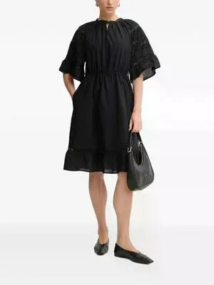 Marc O'polo Broderie-anglaise Ruffled Mini Dress
