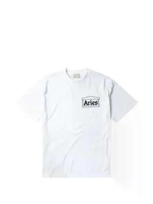 Aries Temple Logo-print T-shirt