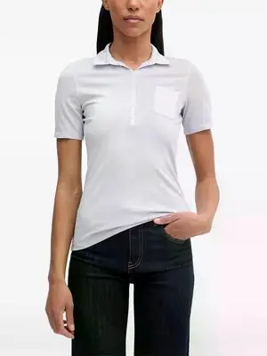Marc O'polo Patch-pocket Short-sleeve Polo Shirt - Blue