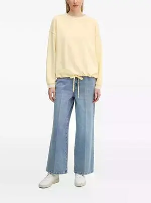 MARC AUREL Pressed-crease Wide-leg Jeans