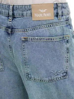 MARC AUREL Pressed-crease Wide-leg Jeans