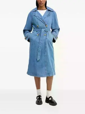 Marc O'polo Double-breasted Belted Trench Coat