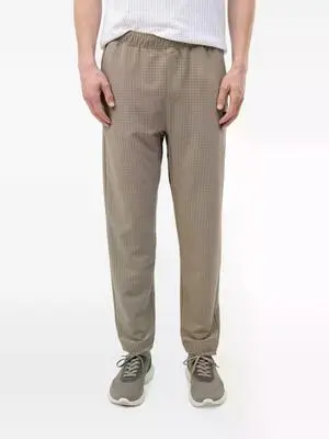 BOSS Check-pattern Track Pants