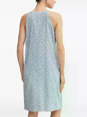 Marc O'polo Butterfly-print Sleeveless Mini Dress