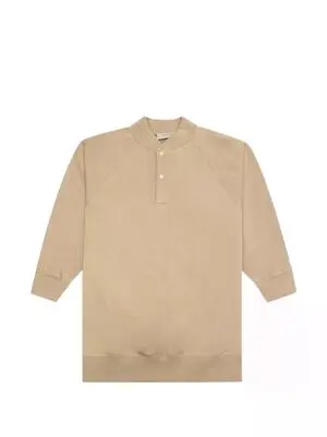Fear Of God Logo-patch Henley T-shirt