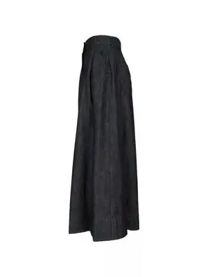 Emporio Armani High-waisted Flared Maxi Skirt