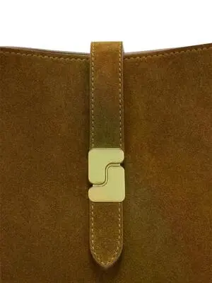 Soeur Small Bello Suede Shoulder Bag