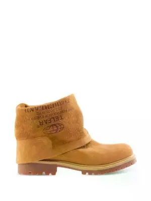 Timberland X Telfar Slouchy Nubuck Boots - Neutrals