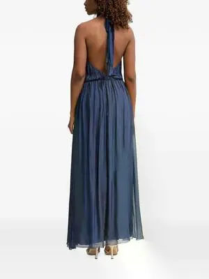 HAVEONE Embellished Halterneck Dress