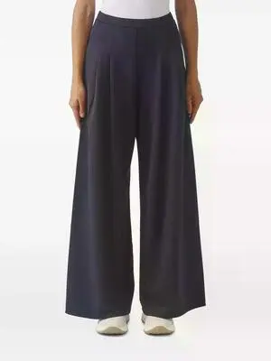 Max Mara Pleated Palazzo Pants