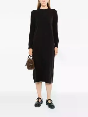 N.peal Round-neck Cashmere Dress