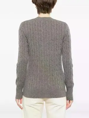 N.peal Adelyn Cable-knit Top