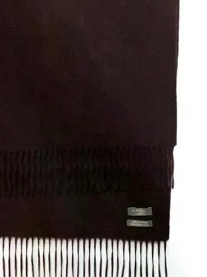 N.peal Woven Fringed Scarf