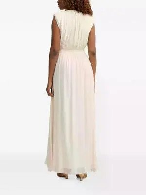 HAVEONE Pleated Side-slit Dress