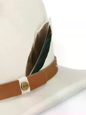 Stetson Feather-detail Felt Hat