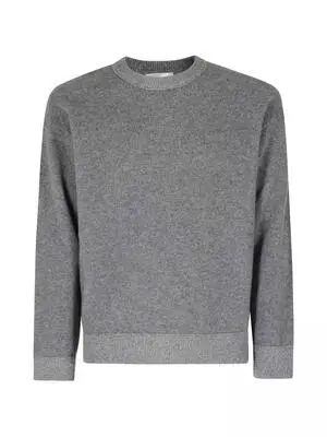 ROBERTO COLLINA Crew-neck Knitted Sweater - Grey