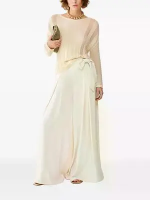PENNYBLACK Bow-detail Palazzo Pants