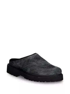 Diemme Maggiore Quilted Suede Mules