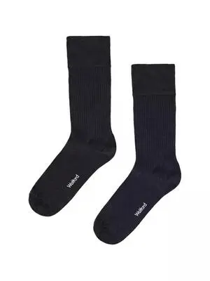 Wolford Ribbed-knit Socks - Black