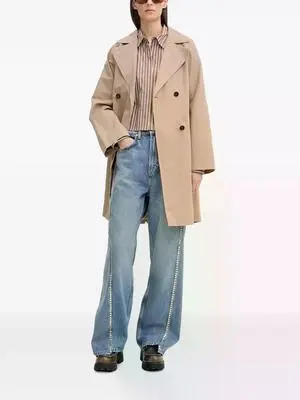 Marc O'polo Double-breasted Belted Coat