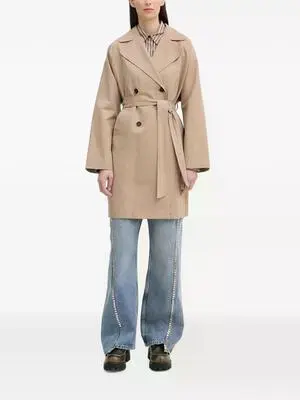 Marc O'polo Double-breasted Belted Coat